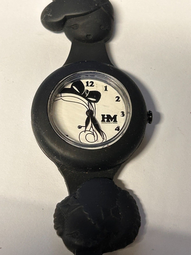 Working Ladies Black Acrylic Harajuku Mini Quartz Watch GI | eBay Australia