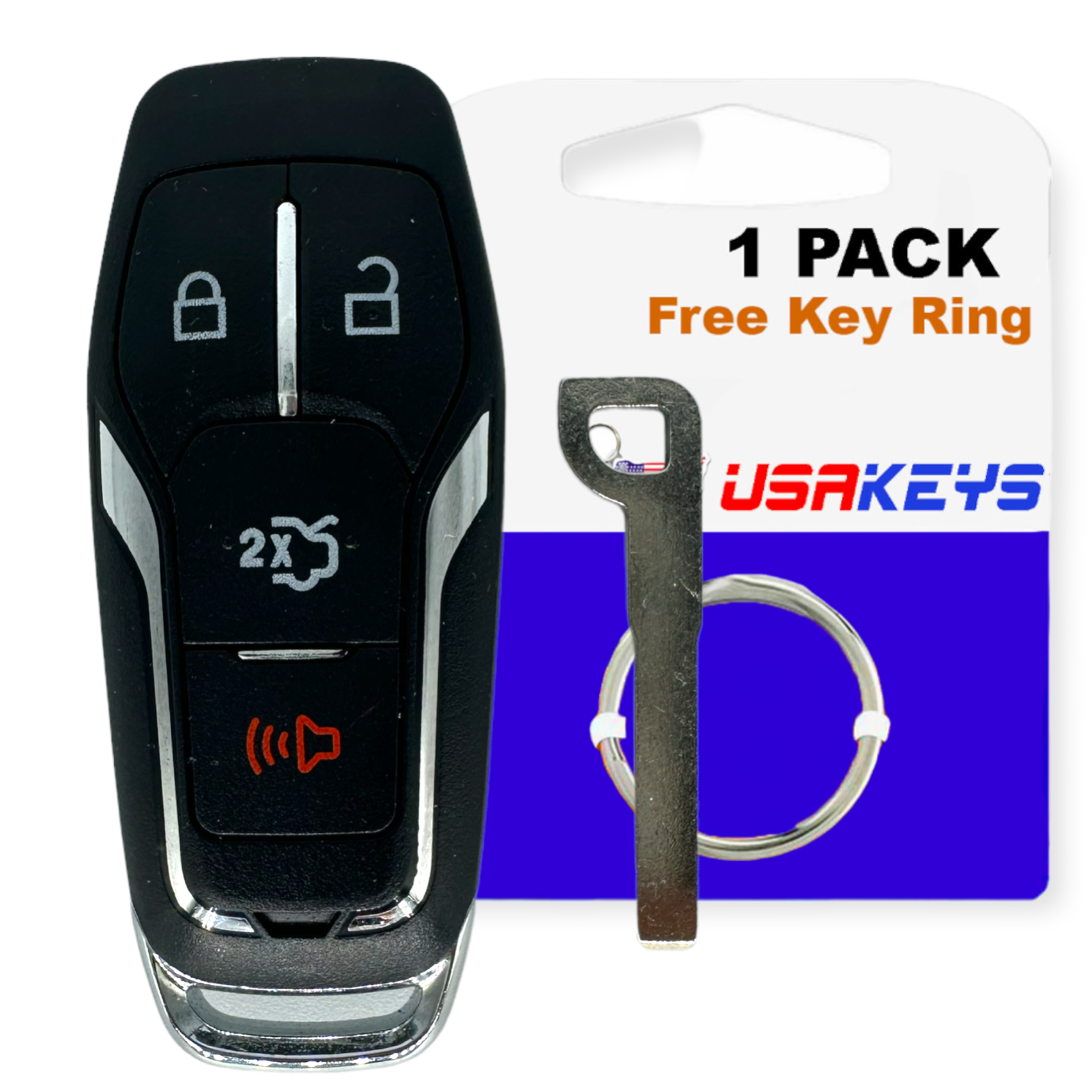 For Ford Fusion Explore Edge 2015 2016 2017 Keyless Remote Car Key Fob ...