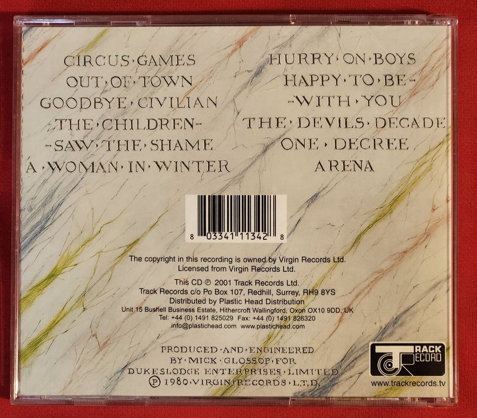 Skids – The Absolute Game CD Big Country Stuart Adamson 2001 pressing ...