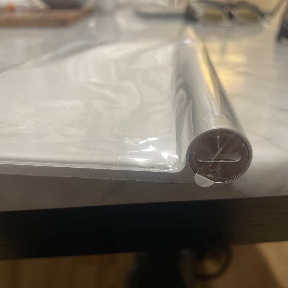 Apple Keyboard A1314 Portable Wireless Bluetooth White Silver New | eBay