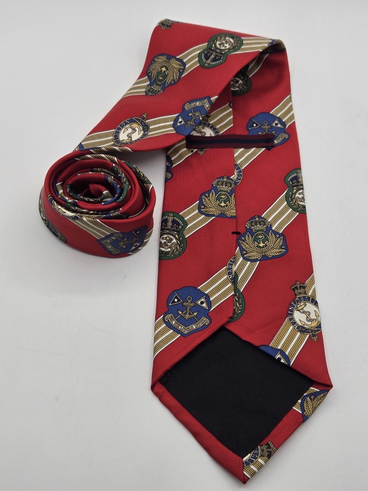 USMC Marine Battalion Neck Tie Sail The World Over Marine Corps | eBay