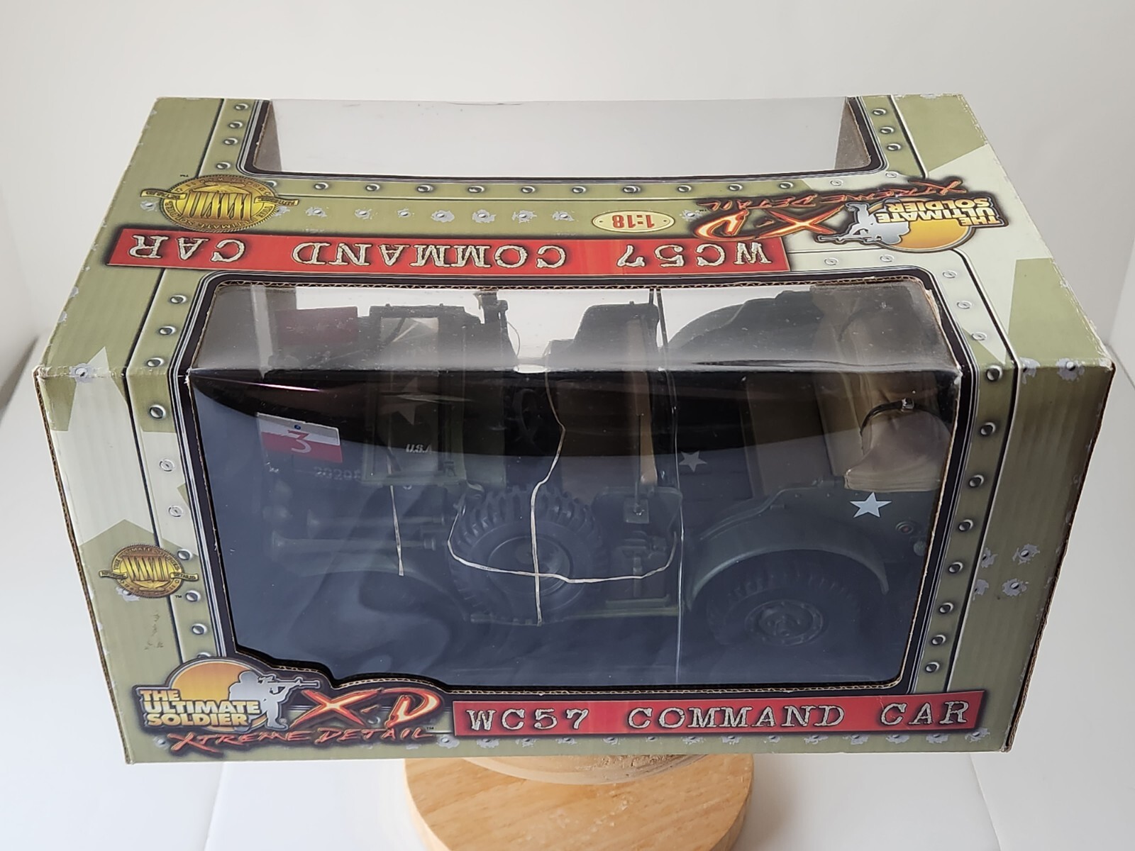 THE ULTIMATE SOLDIER WWII WC57 COMMAND CAR 1:18-21ST CENTURY-XD ...