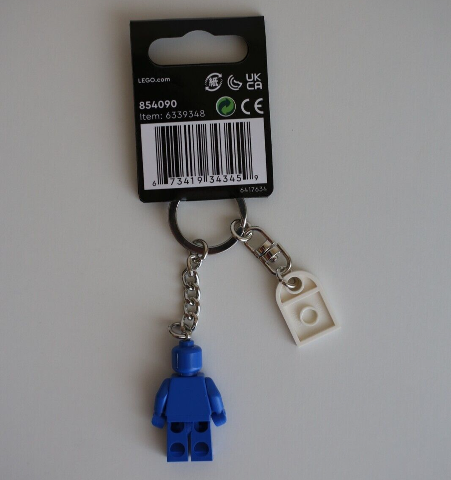 LEGO 854090 VIP Blue Minifigure Keychain Key Chain Minifig w/Tags ...