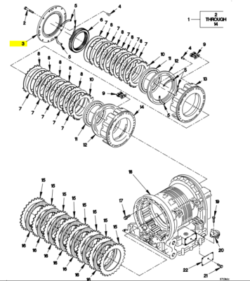 M1078 FMTV LMTV Pressure Plate Clutch M1088 2520-01-360-6312 29501447 ...