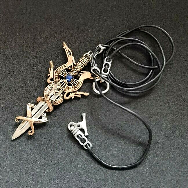 Wapentak Neckthong Étain Alchemy Gothic | eBay