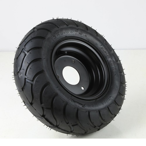 REAR 13 x 5.00-6 Wheel Rim Tire Tyre Gas Electric Mini Choppers Gokart ...