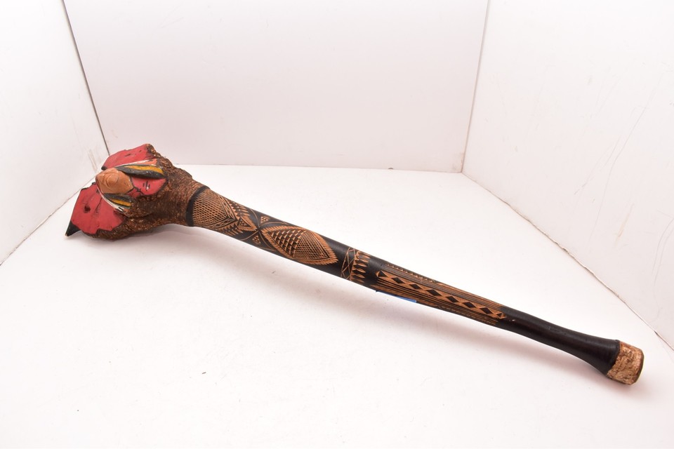 RARE Vintage Native American Figural Indian Chief Penobscot Root War ...