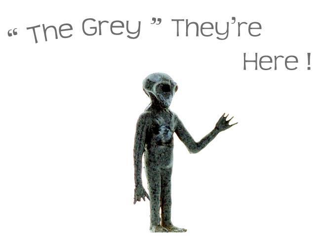 ALIEN ALIEN The Classic GREY ALIEN comes all painted in HO Scale | eBay