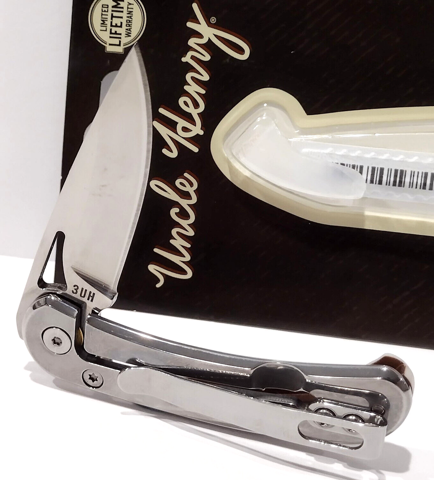 Schrade Old Timer Uncle Henry Next Gen Manual Folding Pocket Knife 3UH ...