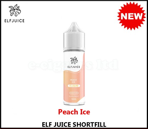 ELFJUICE E LIQUID - ELF BAR FLAVOURS - 50ML SHORTFILL - NO NICOTINE ...