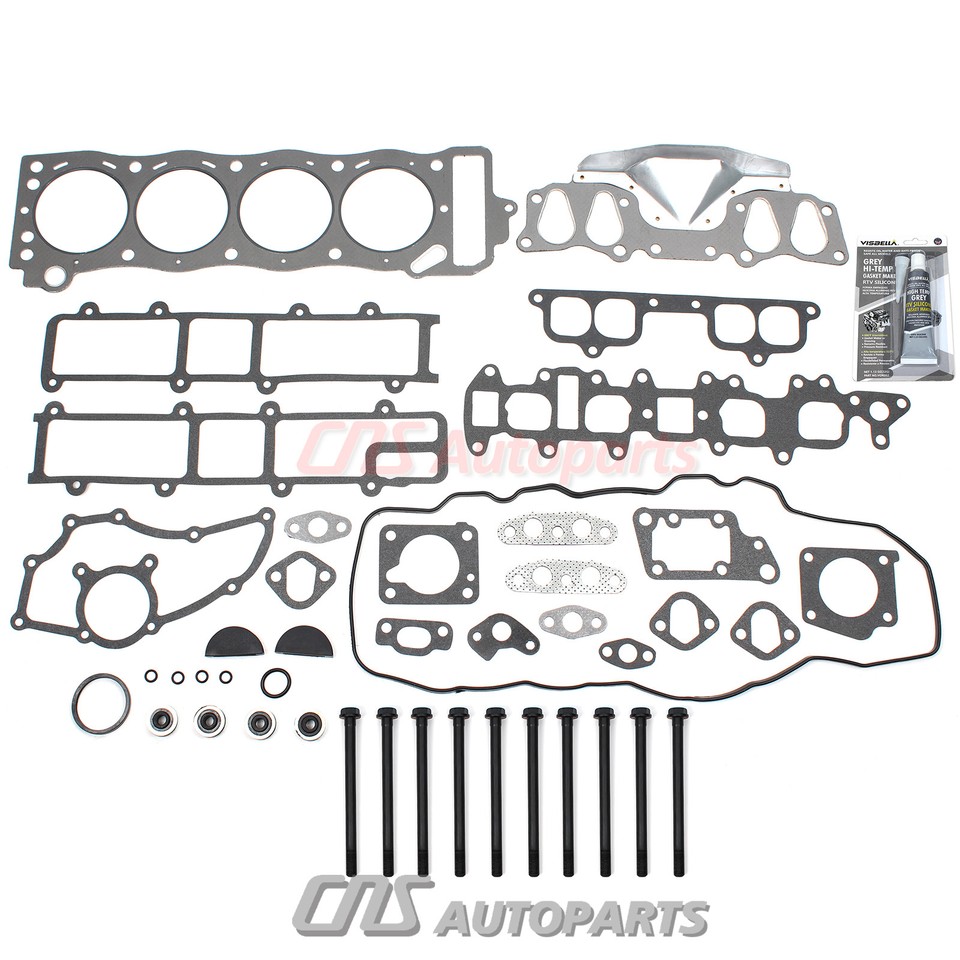 FOR 85~95 TOYOTA 2.4L PICKUP 4RUNNER CYLINDER HEAD GASKET BOLTS SET ...