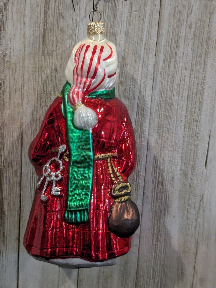 Kurt Adler Polonaise A Christmas Carol Glass Ornaments Limited Edition ...