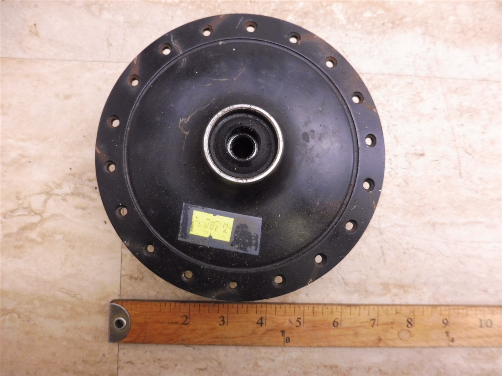 1976 Suzuki TM75 TM 75 S767-2> front wheel hub only | eBay