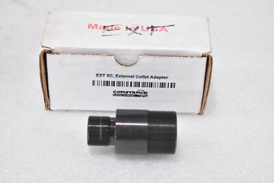 CONSTANCE MACHINE STEEL 5C EXTERNAL COLLET ADAPTER TAP 7/8" THREAD x 3/ ...