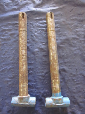 Vintage NOS Sno Jet Snowmobile Steering Ski Legs Spindles | eBay