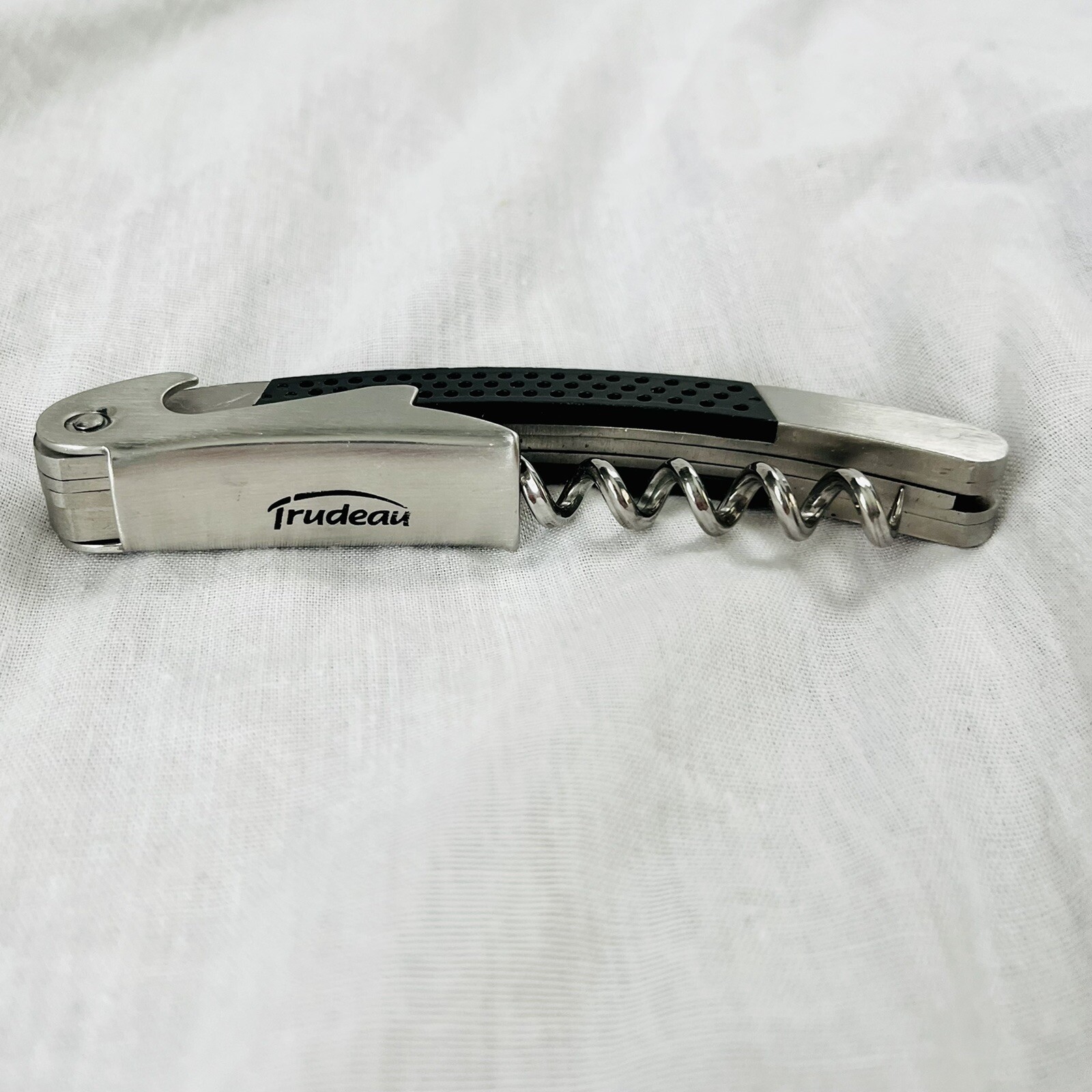 One (1) Trudeau Waiter Tool / Corkscrew / Knife Combo Server Bartender ...