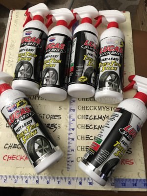 6X New Lucas Oil 24OZ 10513 Slick Mist Tire & Trim Polish SHINE , UV ...
