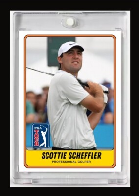 2020 Scottie Scheffler Future Stars PGA Tour Rookie Card #21 | eBay