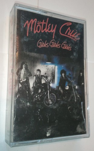 Motley Crue: Girls Girls Girls Cassette Wild Side Nikki Sixx The Dirt ...