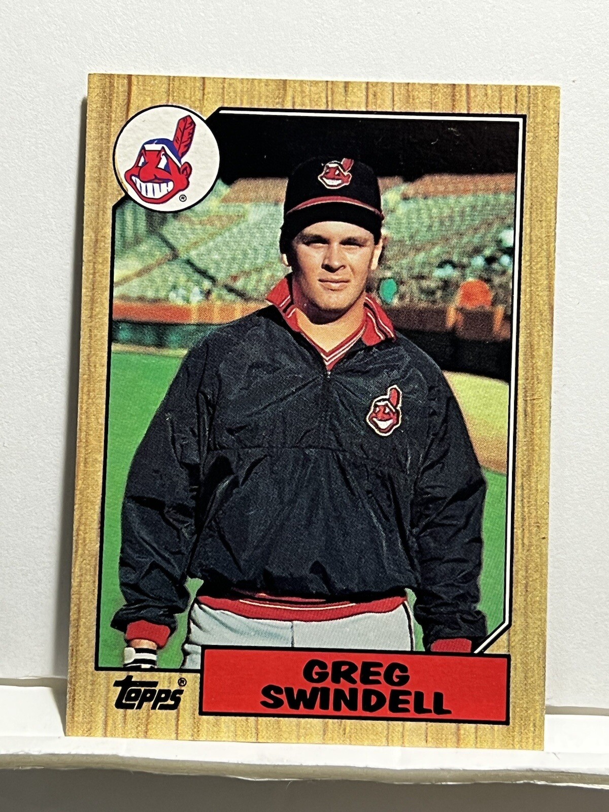 Greg Swindell Topps 1987 Rookie Baseball Card #319, Cleveland Indians ...