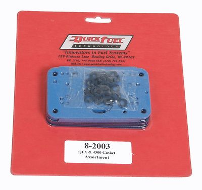 Holley Carb 3 Circuit Metering Block Fuel Bowl Gasket Kit Dominator ...