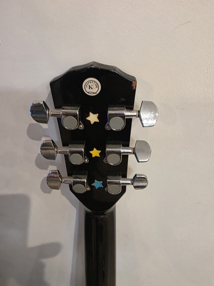 Fender DG-5 Acoustic Dreadnought Guitar Black Finish (JF128M) | eBay UK