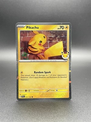 Pikachu 051 /162 Stamped 2026 Pokemon Day 30 Promo TCG With Coin | eBay