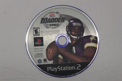 Madden NFL 2002 (PS2, 2001) Disc Only 14633141351| eBay