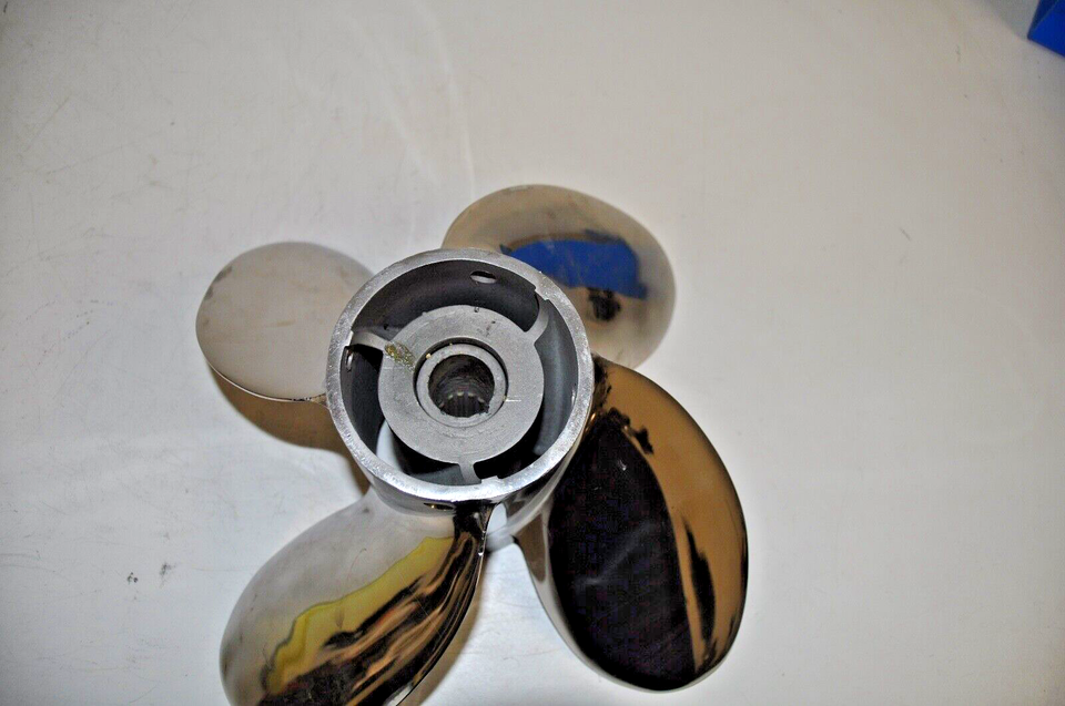 14 x 27 RIGHT HAND 4 BLADE STAINLESS PROPELLER FOR MERCURY MOTORS | eBay