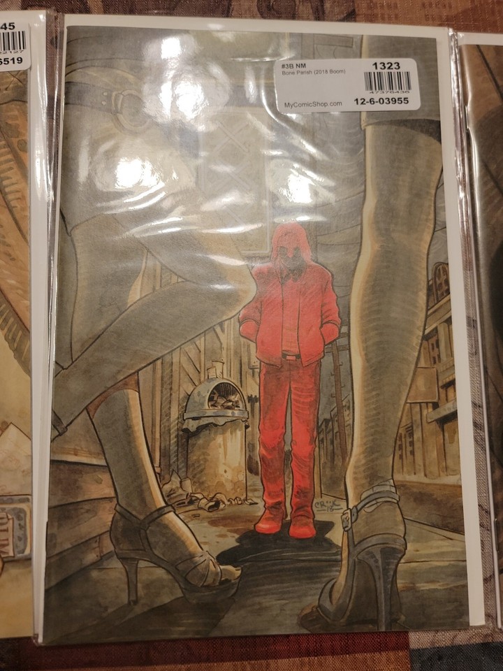 BONE PARISH 2 3 4 5 BOOM UNLOCKED VARIANT COMIC LOT CROOK REBELKA 2018 ...