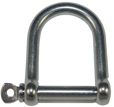 Holt Stainless Steel 6mm Wide D-Shackle (pack of 4) : SSDW06 x 4 | eBay UK
