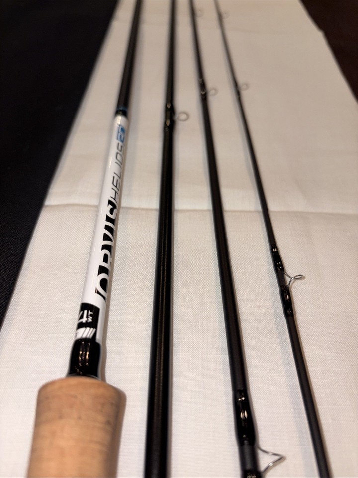 Orvis Helios 3D Fly Rod 9' Ft 4wt Line, 4 Piece with Sock and Tube | eBay
