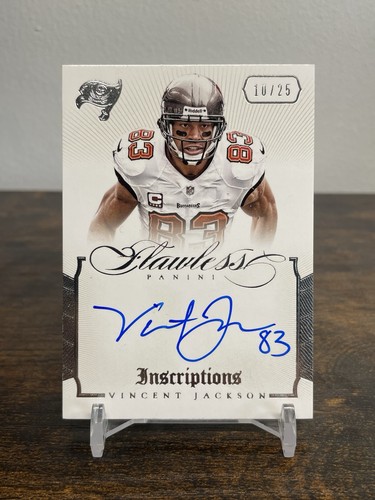 2014 Panini Flawless - Inscriptions Vincent Jackson #43 /25 (AU) for ...