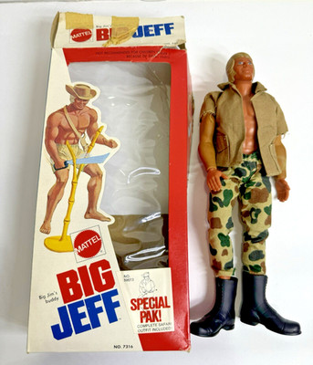 VTG 1971 Mattel Big Jeff Action Figure with Additional Accessories ...