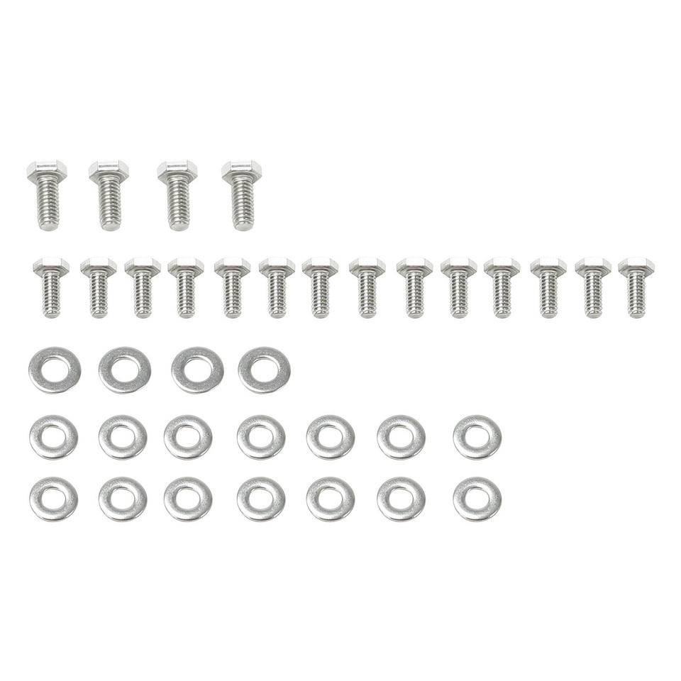 For SBC Chevy Engine Bolts Kit Stainless Small Block 265 283 305 327 ...