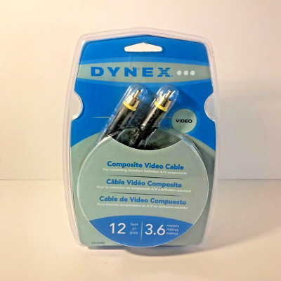 Dynex Composite Video Cable 12 feet | eBay