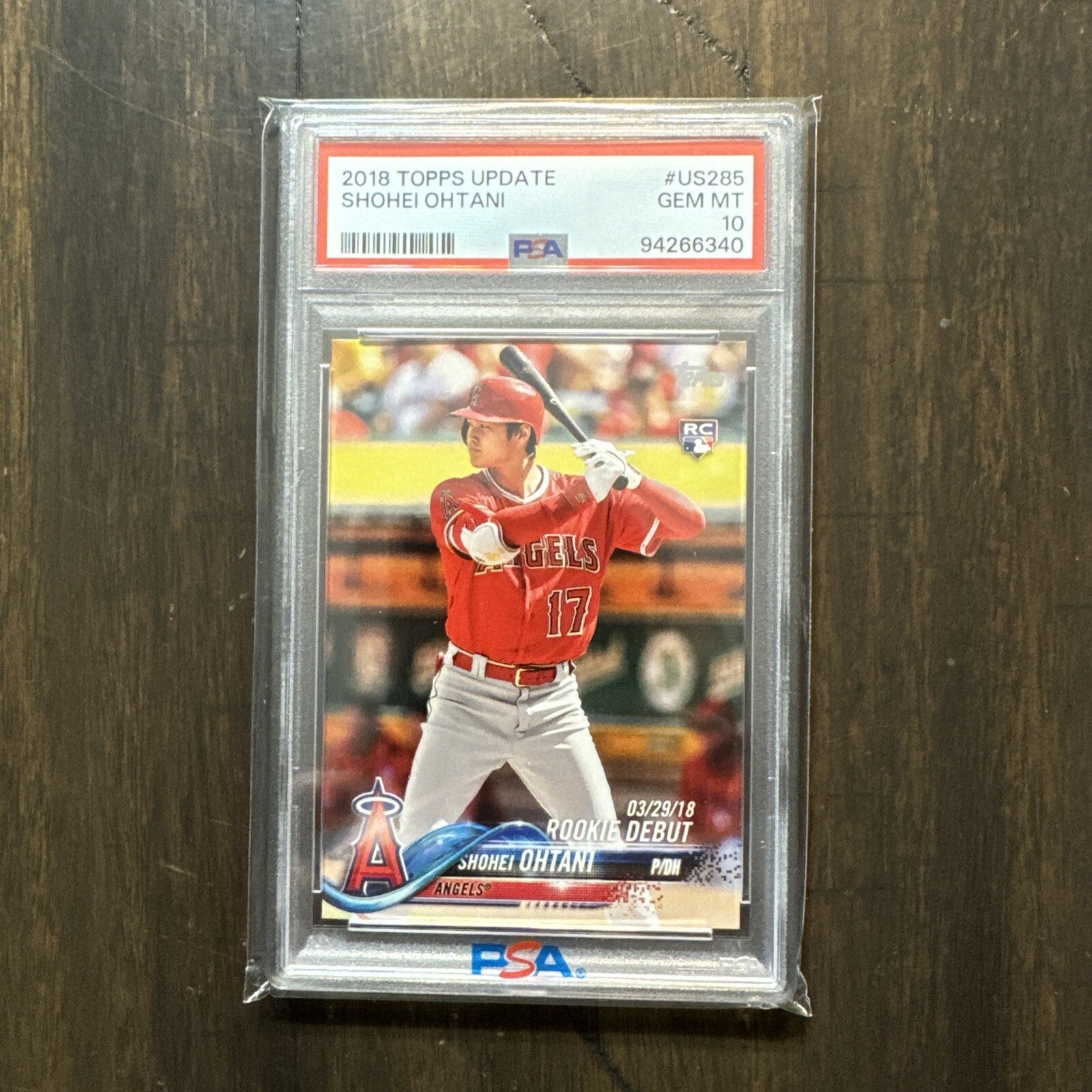 2018 Topps Update Series - Rookie Debut #US285 Shohei Ohtani (RC) | eBay