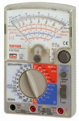 Sanwa EM7000 Analog Multimeter Fet Testergenuine Japan Import | eBay