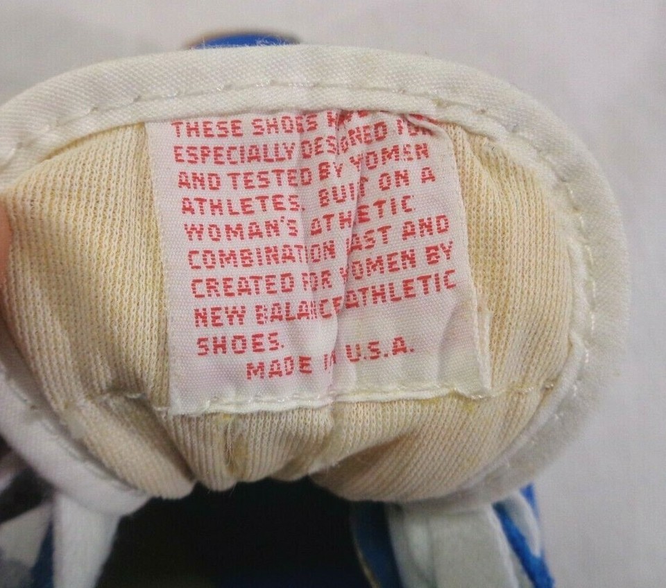 Super Rare 1970s Vintage NOS New Balance W320 with box Mens Size 10A ...