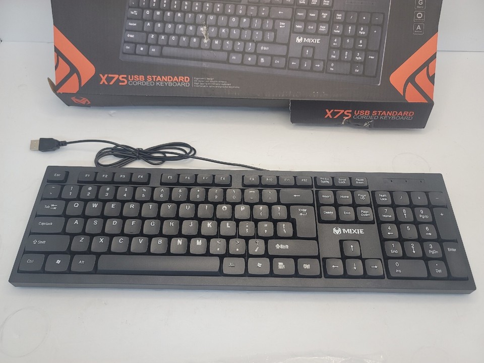 MIXIE COMPUTER KEYBOARD X75 | Wired | English | Standard | Corded | X75