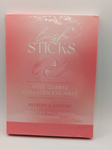 Lush Sticks Rose Quartz Collagen Eye Mask Treatment 5PC NEW Under Eye ...