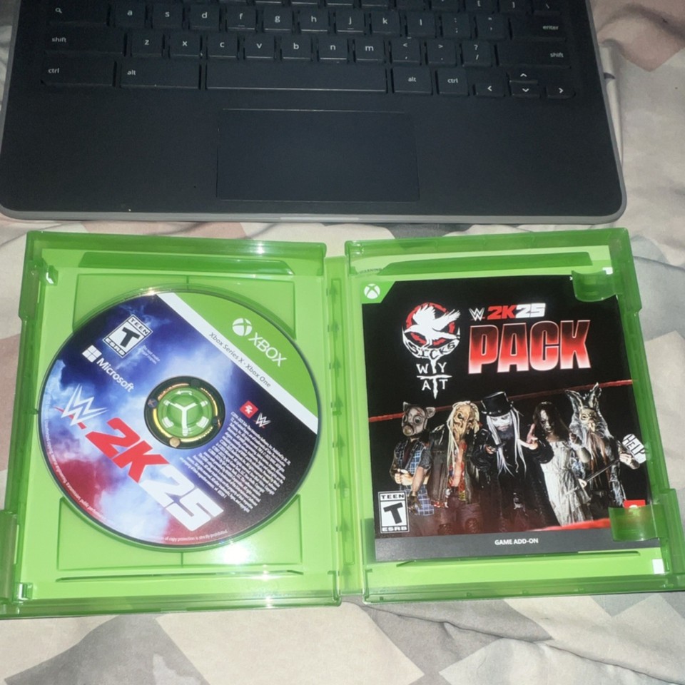 2K WWE 2K25 Xbox Series X|S Wrestling Game 4K Ultra HD Multiplayer 2024 ...