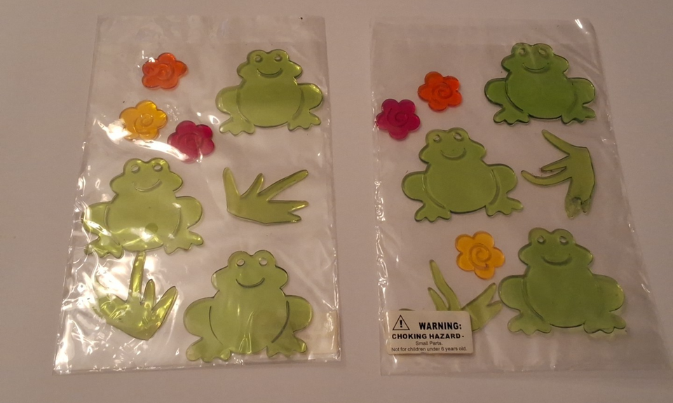 Spring Floral Summer Sun Themed Window Gel Clings Lot of 21 packs | eBay