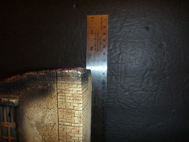 WWII Ruined Building Toy Soldier Diorama Structure JG Miniatures? | eBay