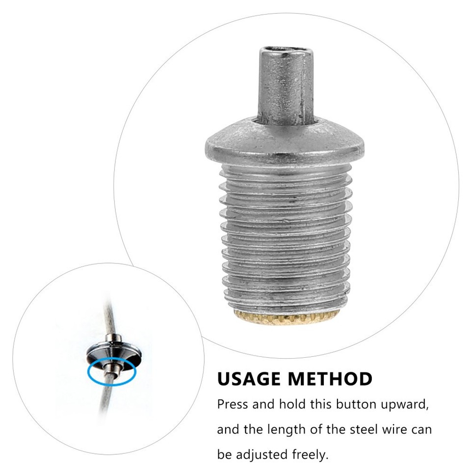 30 Pcs Adjustable Steel Wire Tensioner Cable Pulling Grip Rope Locking ...