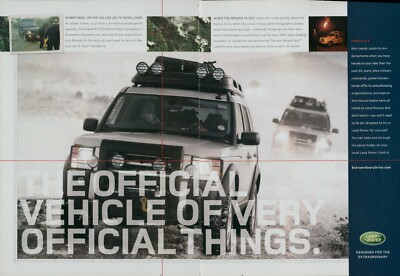 LAND-ROVER Car Magazine Print Ad Advert VTG 2008 | eBay