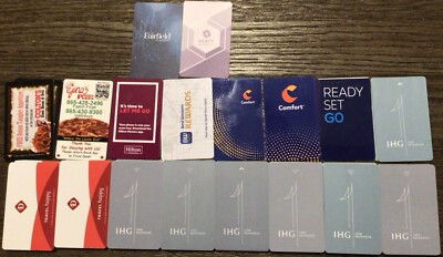 Huge Lot 106 Hotel Room Key Card IHG Drury Hilton Comfort Hyatt ...