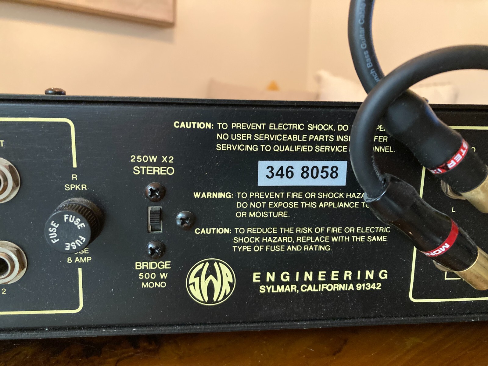 SWR SM-400S BASS AMP HEAD Amplifier - Ships same day! | eBay