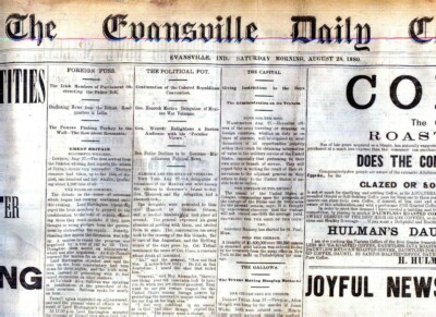 Newspaper- The GALLOWS Texan Cowboys & 3,000 Attend Hanging @ Dallas ...