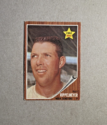 1962 TOPPS #271 RAY RIPPELMEYER Vintage Rookie Baseball Card! EXMT | eBay
